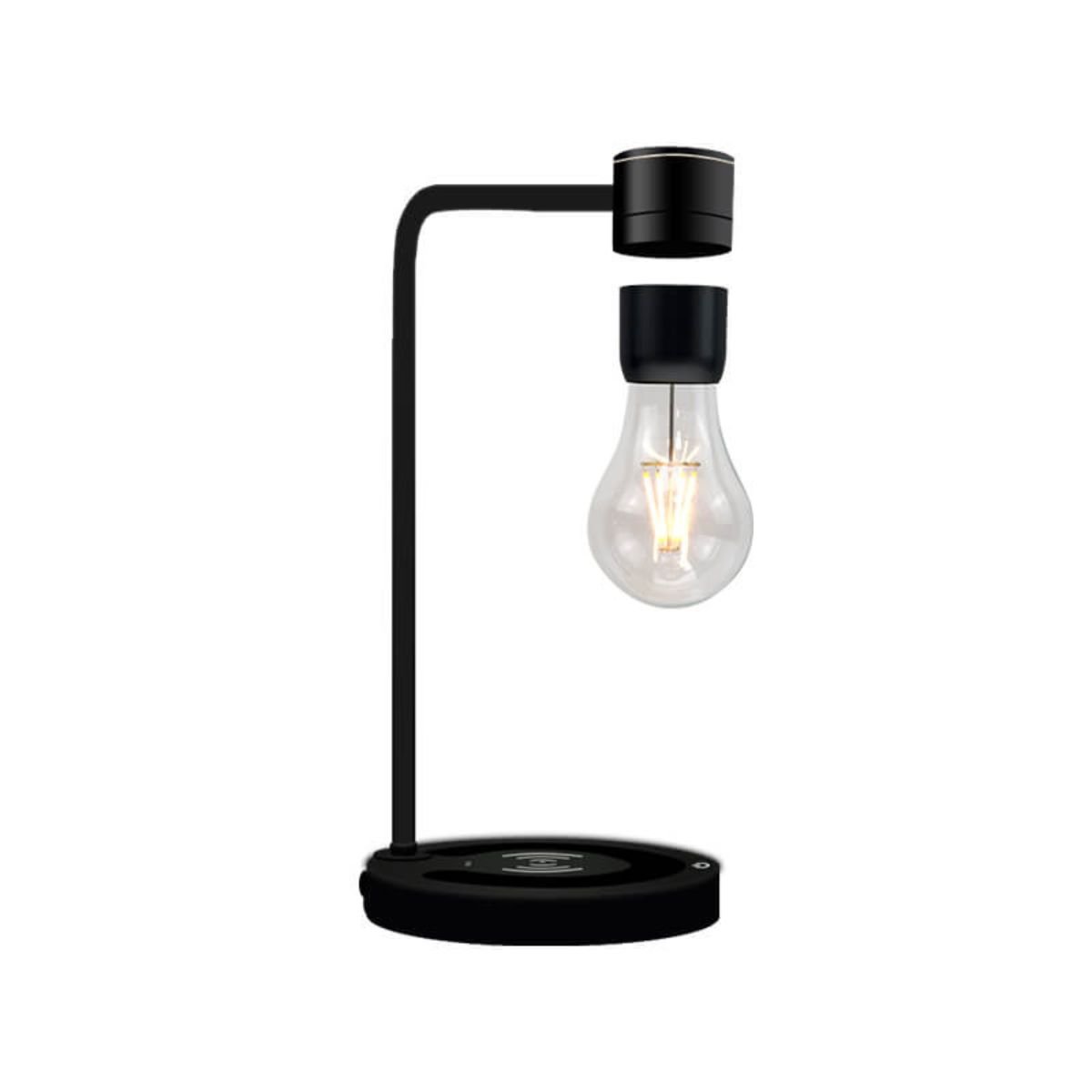 Magnetic Levitating Light Bulb & 10W Wireless Charger - NUVORAHOME